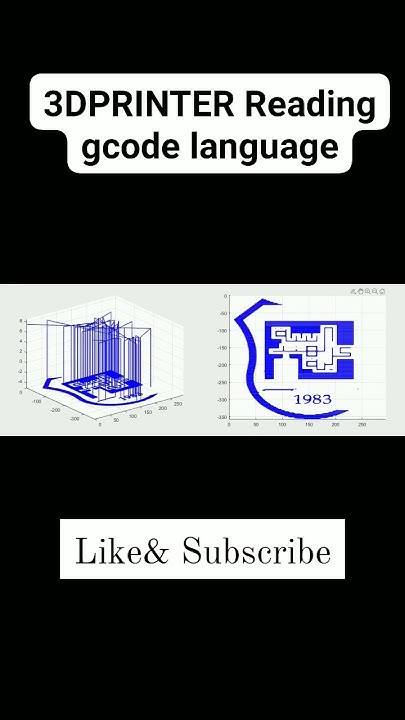3DPRINTER program for reading gcode as 3D and convert it to 2D - YouTube