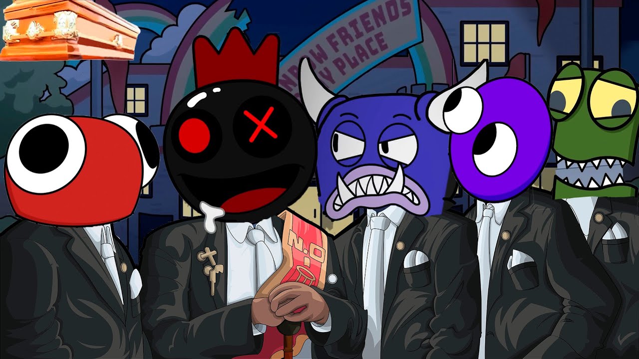 ORIGIN of BLUE exe! Cartoon Animation COFFIN DANCE Cover Dance Remix ...