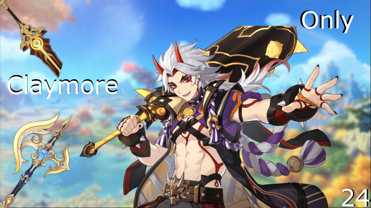 Characters Upgrades (ClaymoreOnly Genshin Impact) - YouTube