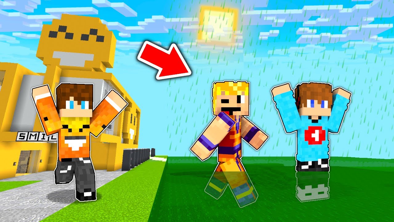 SmileSlow WYRZUCIŁ NAS DO TOKSYCZNEGO ŚWIATA w Minecraft z Matruner ...