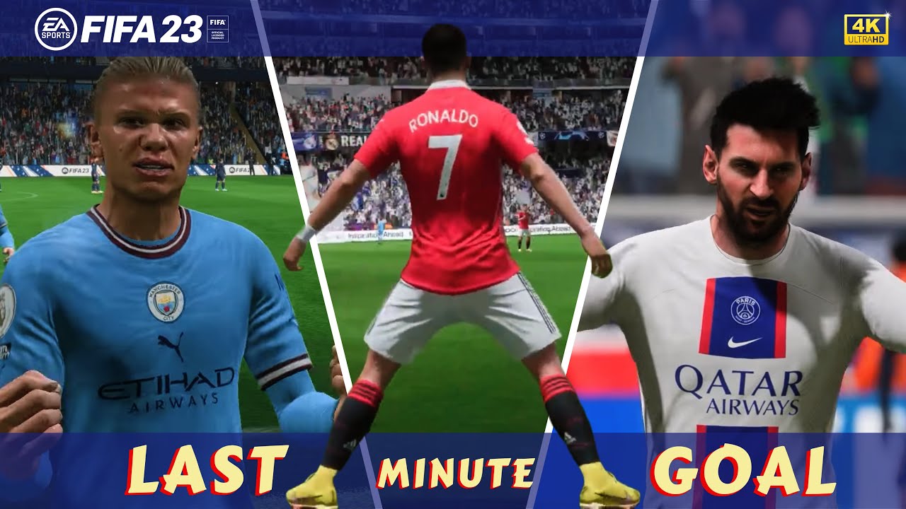 FIFA 23 | Last Minute Goals Celebrations | [4K] HDR - YouTube