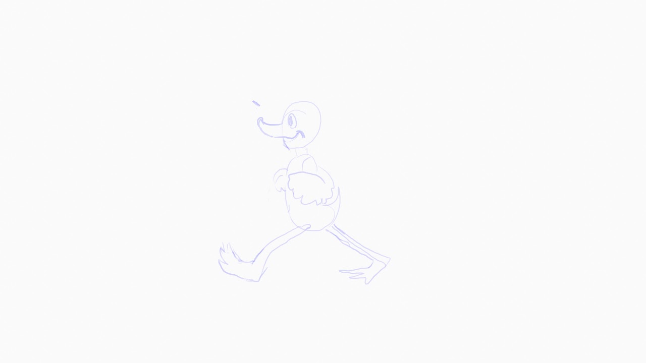 Testing Blender's 2d animation with a Walking Duck - YouTube