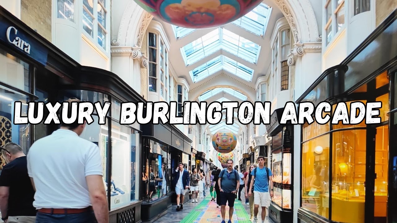 Burlington Arcade London - YouTube