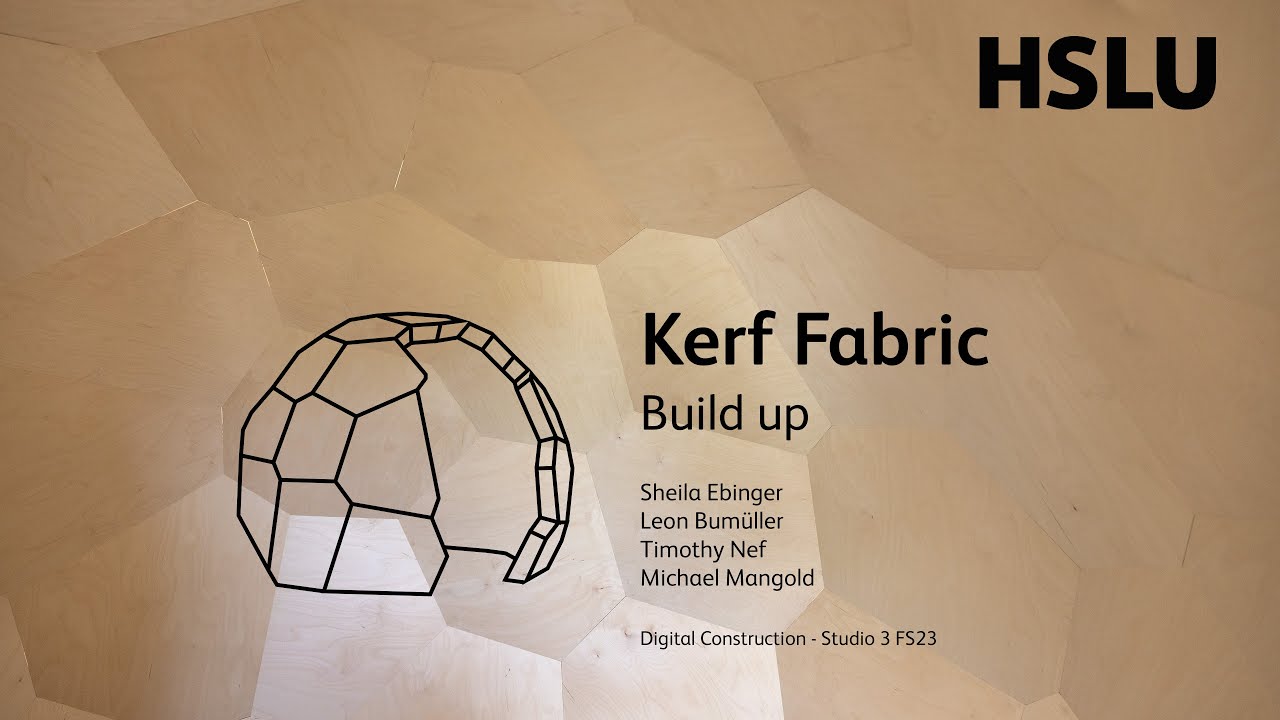 Kerf Fabric - Part 2: Build up - YouTube