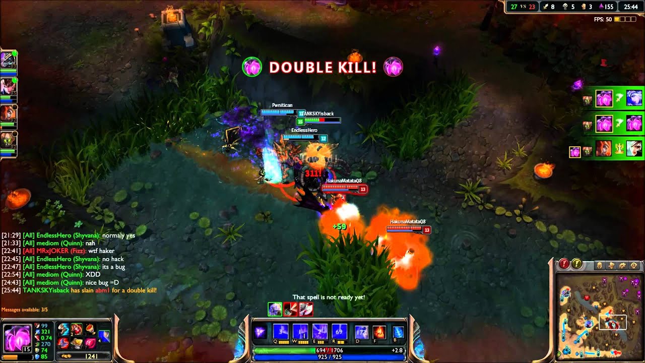 League of Legends Quinn Bug! xD Ulti geht nicht mehr aus ...