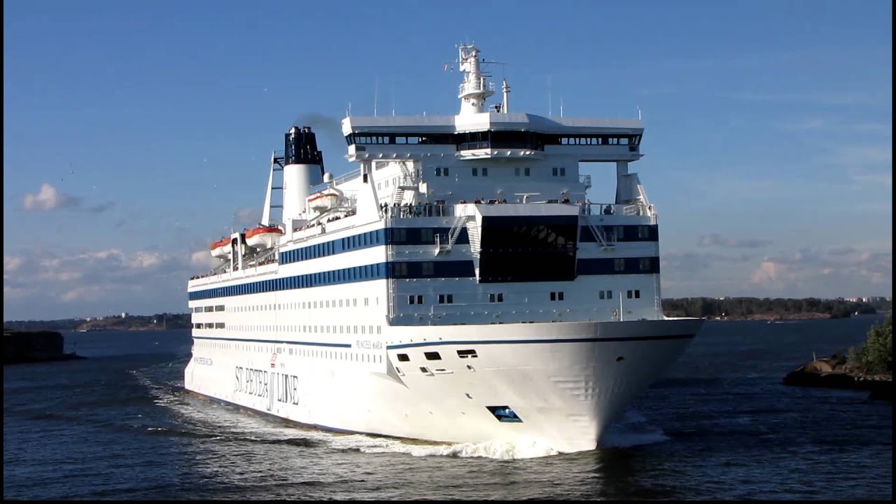 M/S Princess Maria on Kustaanmiekka - YouTube