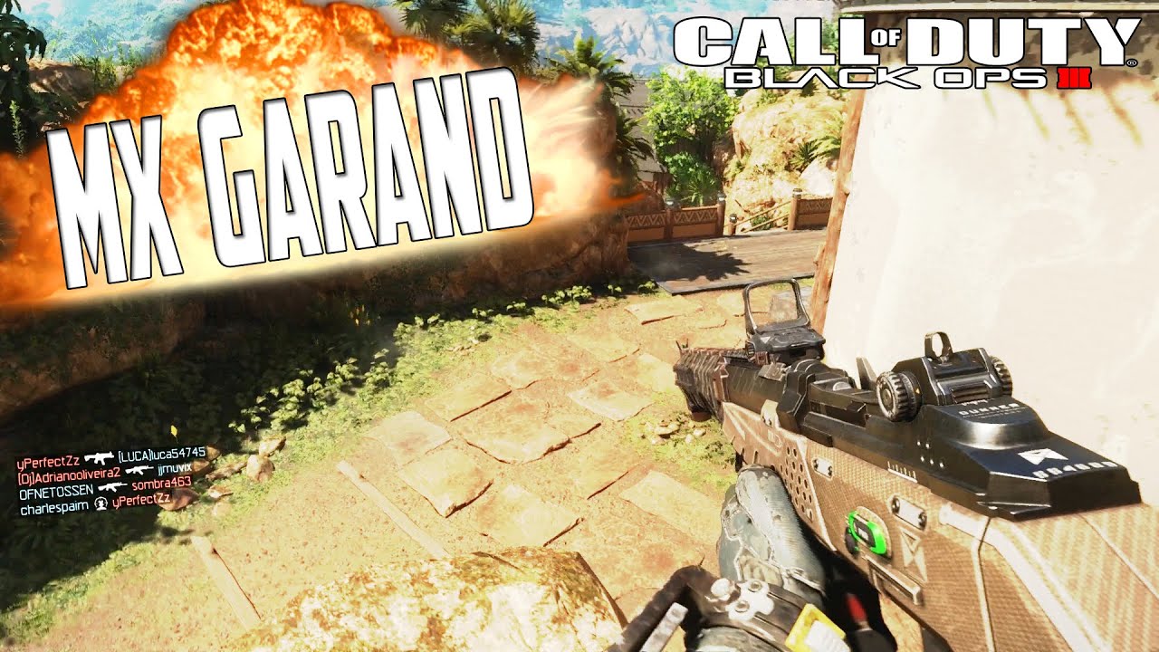 BO3 - Jogando de MX GARAND (Com.Aovivo) - YouTube