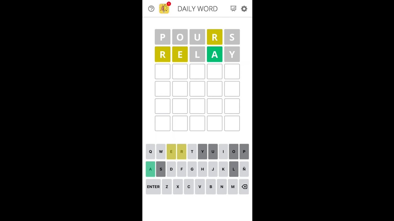 Wordle Unlimited Daily Word - Gameplay - YouTube