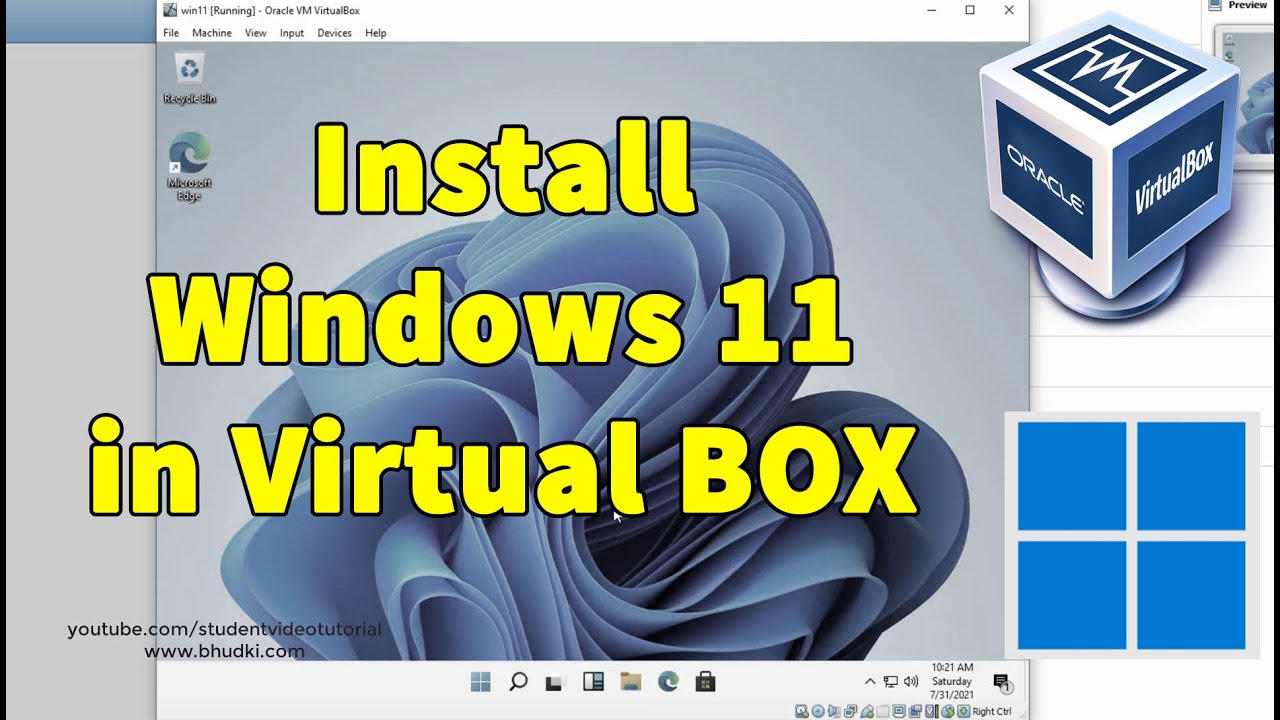 How to install Windows 11 in Virtual box (step by step) | BJ ACH - YouTube