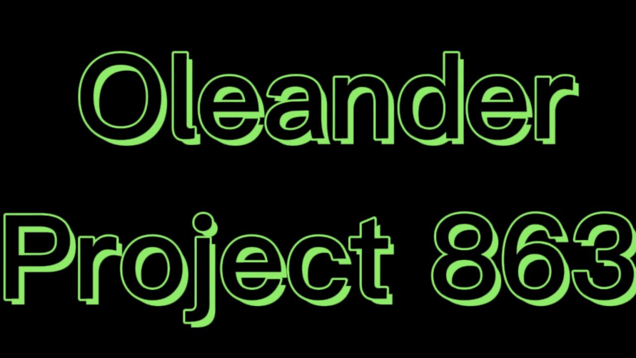 Oleander | Project 863 Animation Meme - YouTube