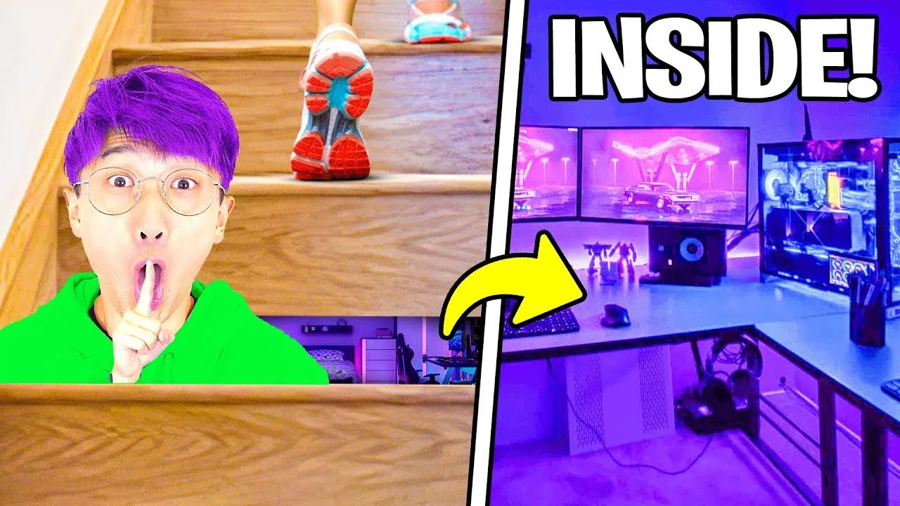6 SECRET GAMING ROOMS YOU'D NEVER FIND! - YouTube