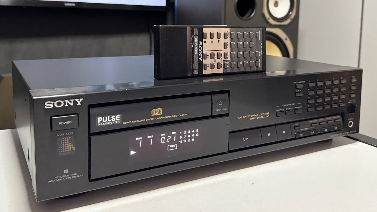 Aparelho CD Player SONY modelo CDP-591 com Controle Remoto ...