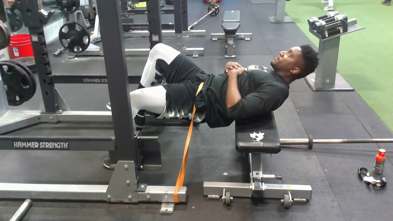 SL Band Hip Extension - YouTube