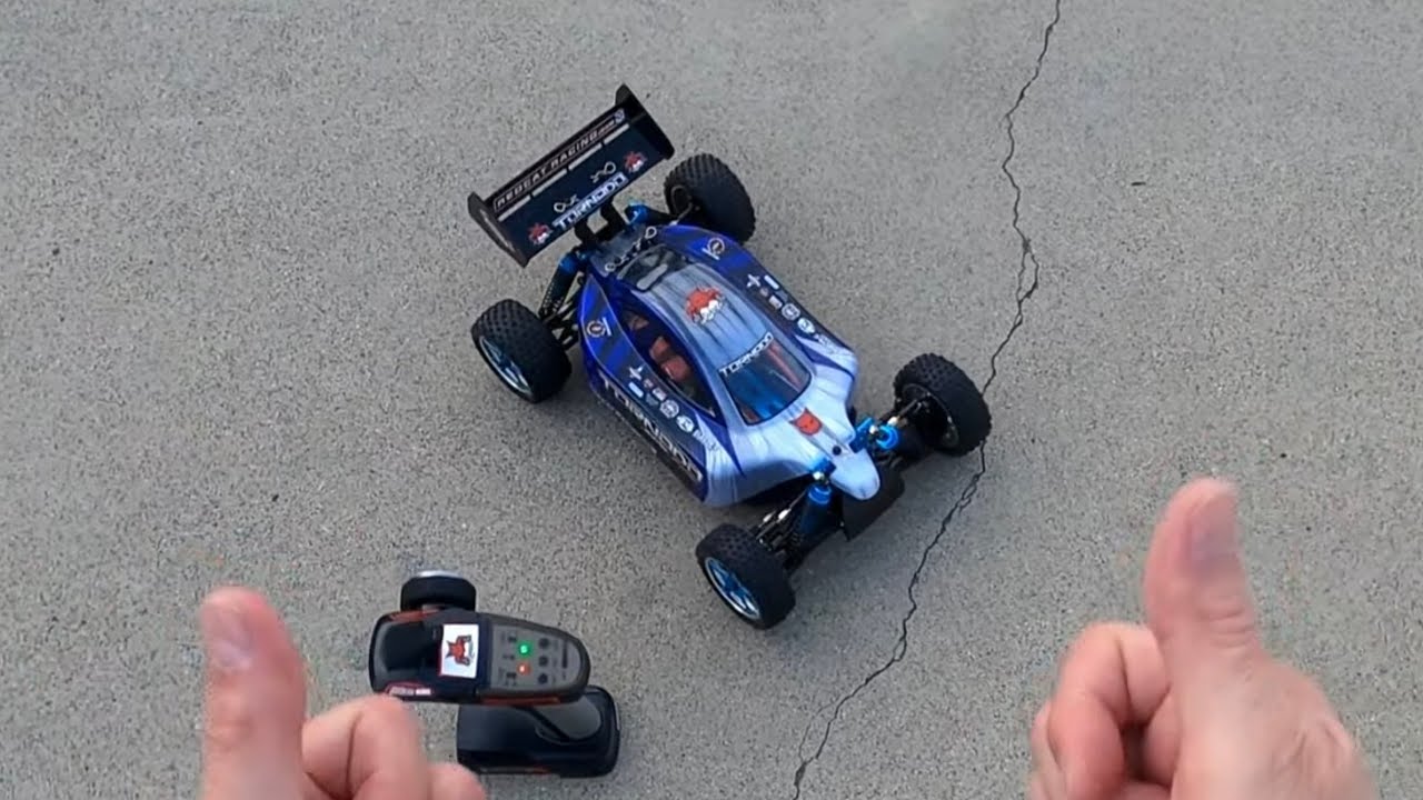 Redcat Tornado EPX Pro 1/10 Buggy First Run - YouTube