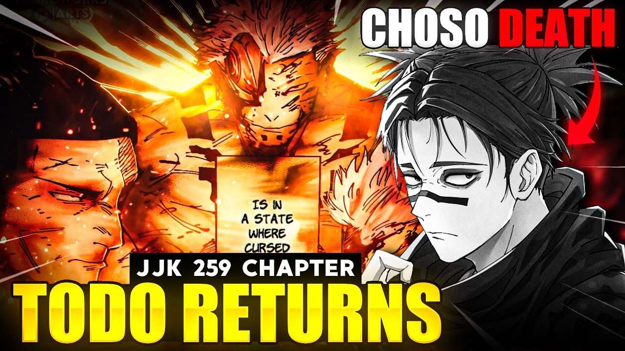 Sukuna Killed Choso☠️| Todo Returns🔥!! | Jjk 259 Chapter In Hindi ...