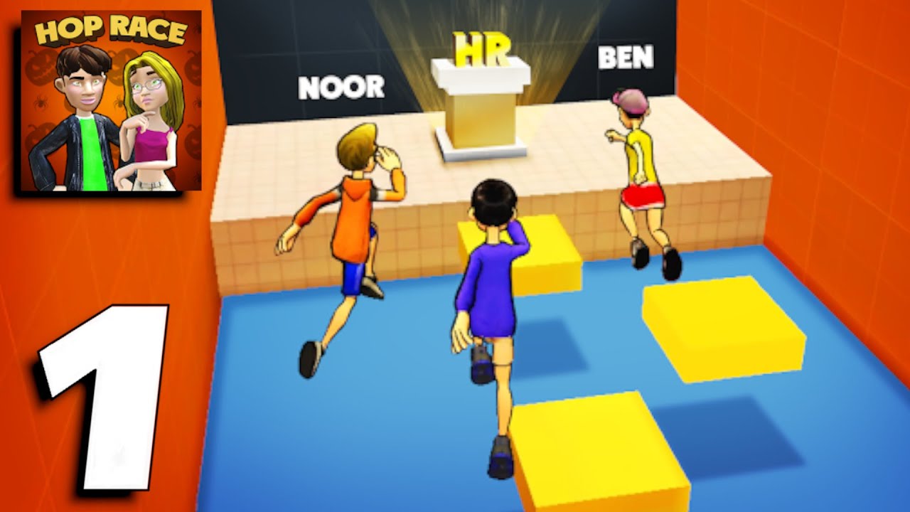 Hop Race 3D - Gameplay Part 1 (Android,iOS) - YouTube