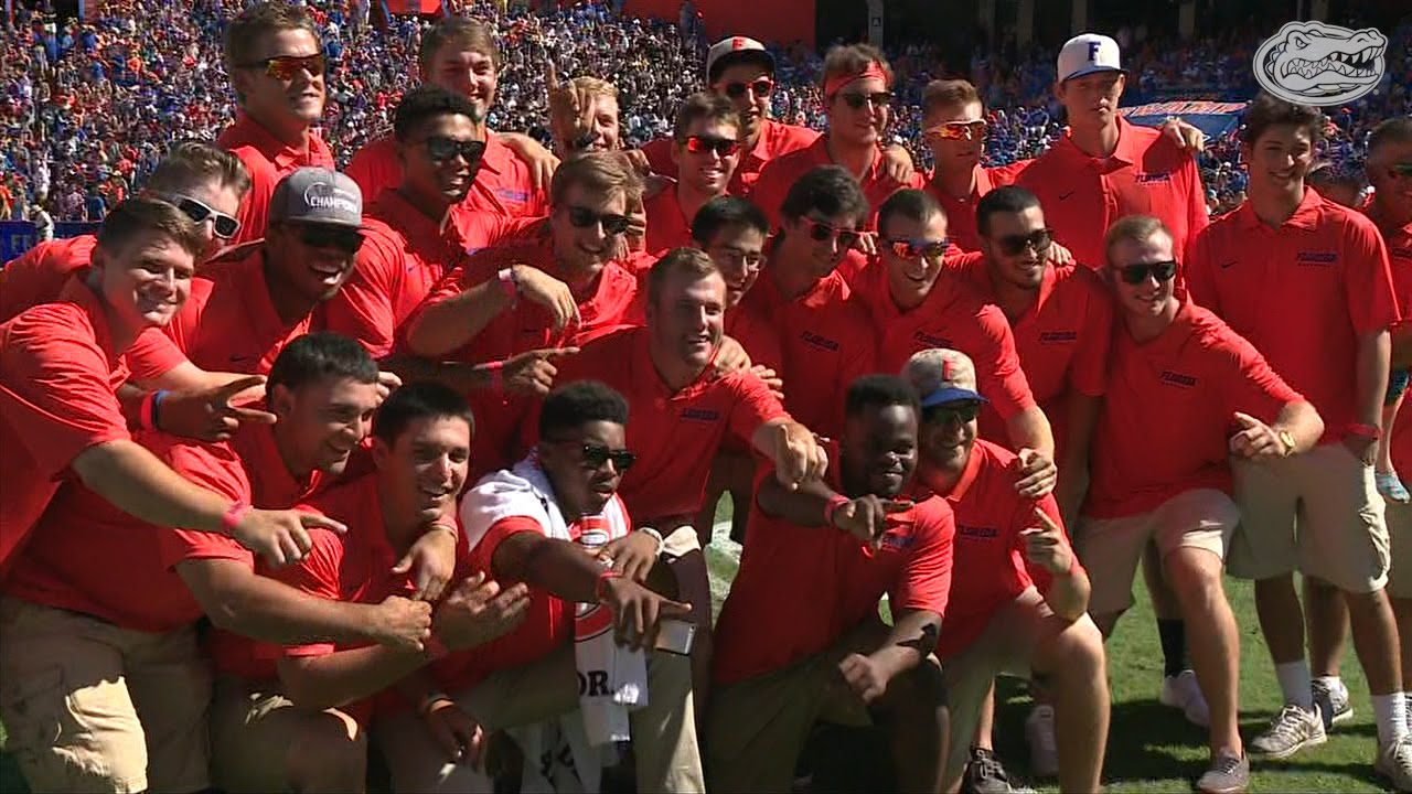 Florida Baseball: On-Field Recognition 11-7-15 - YouTube