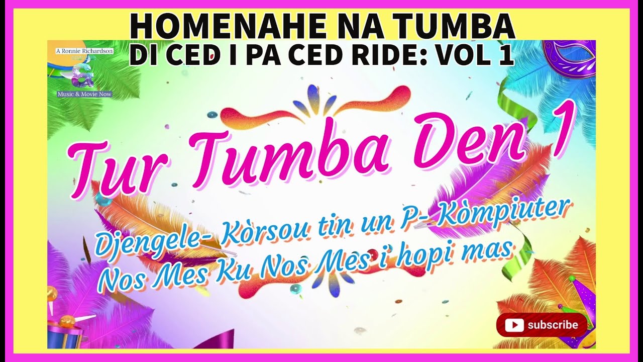 Homenahe na Tumba di Ced i pa Ced Ride: Vol 1 "Djengele" original i ...