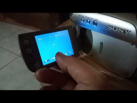 Handycam Sony mini DV DCR HC26 #2 - YouTube