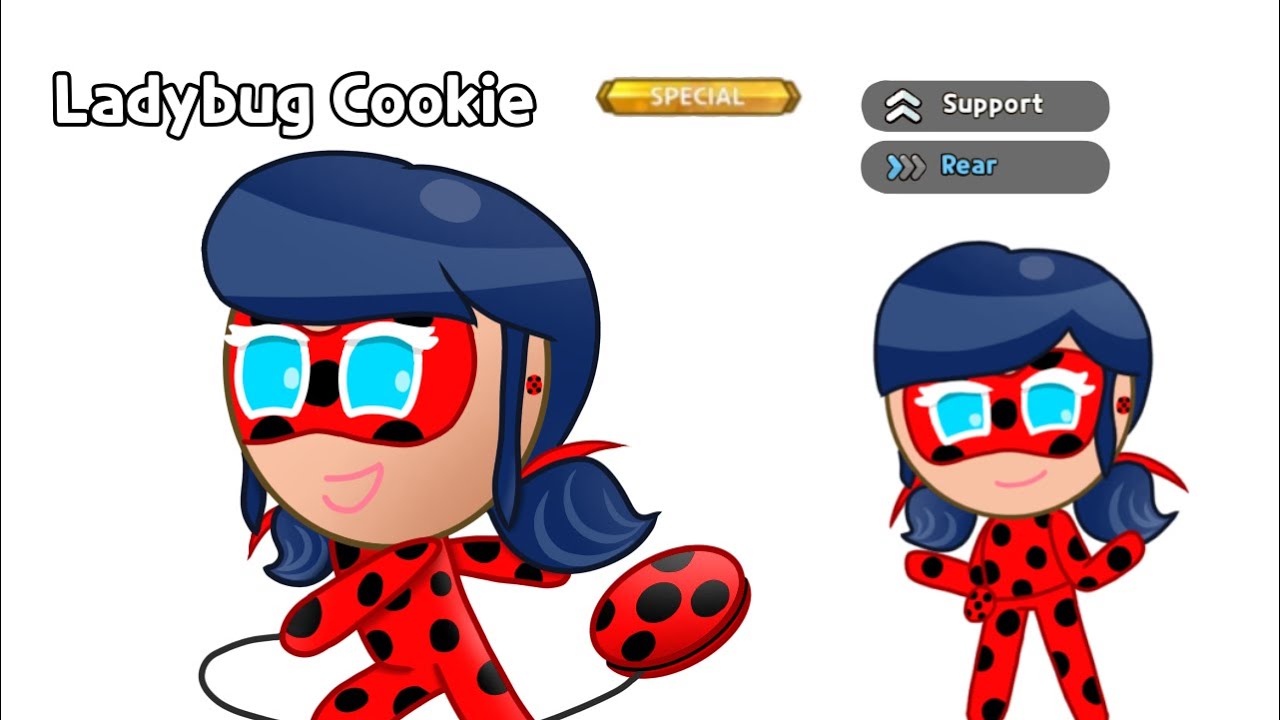 Ladybug Cookie Speedart | Cookie Run Kingdom | Miraculous Ladybug - YouTube