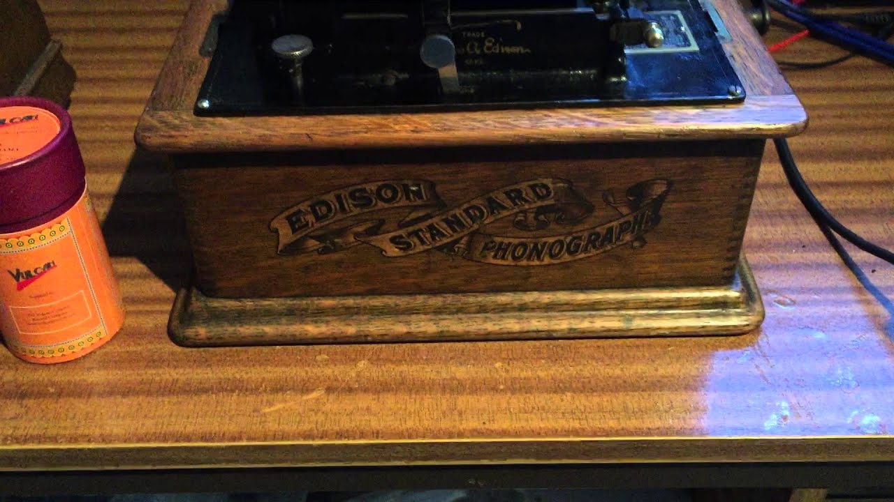 Timestep Electric Edison Cylinder Reproducer - YouTube