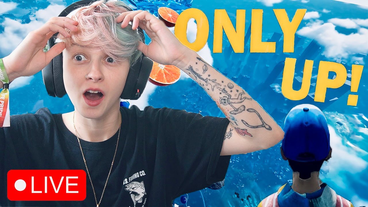 Only Up! First TRY! LIVE 🔴 - YouTube