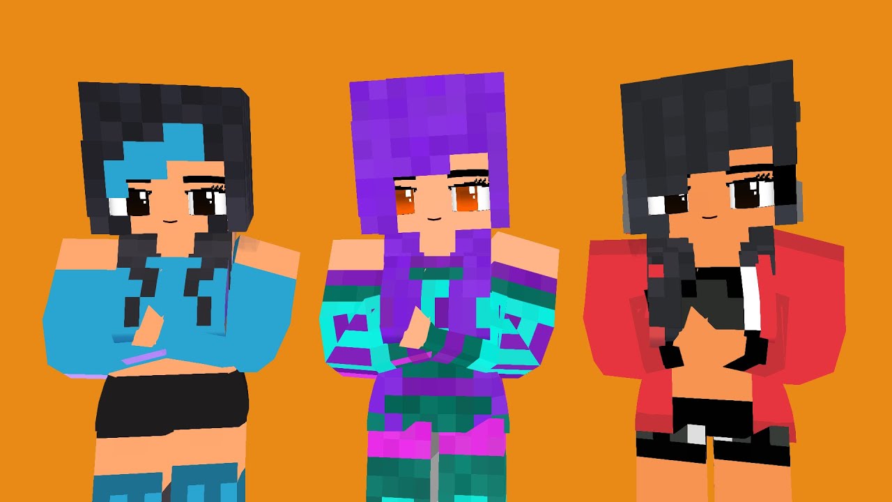 DARLING OHAYO SUPER IDOL DANCE : MINECRAFT ANIMATION | APHMAU 40 ...