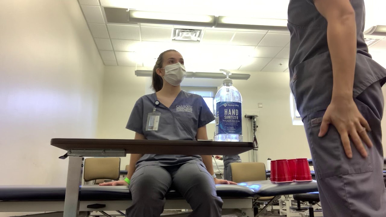 Sitting- Facilitation with Trunk Rotation and Weight Shift - YouTube