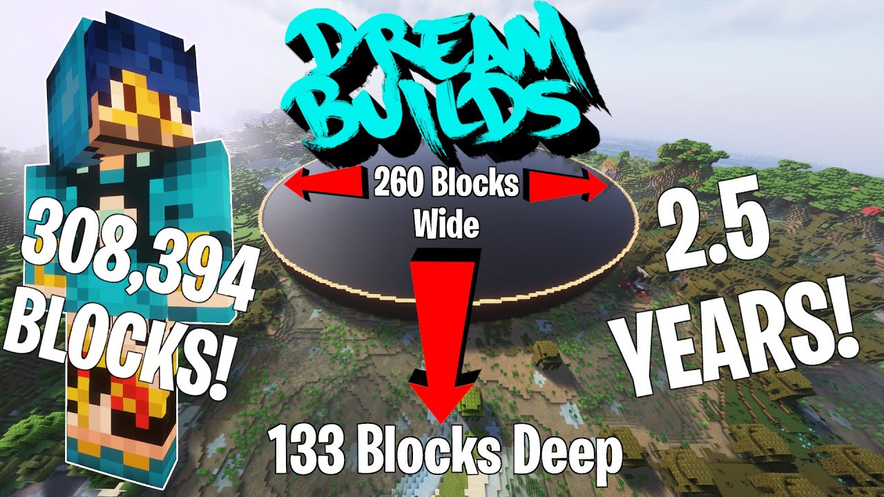 THE WITCH ABYSS | Dream Builds Mega Timelapse Special! - YouTube