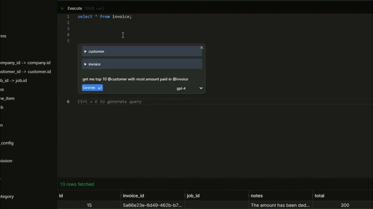 SQLPilot - AI First SQL Editor - YouTube