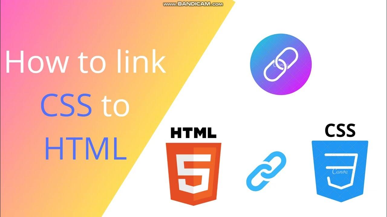 How to link HTML to CSS | VS code - YouTube
