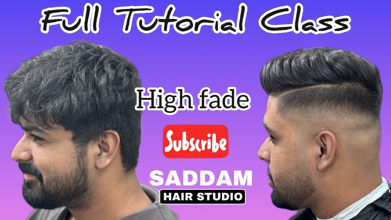 How to do high fade | full tutorial video | skin fade karte hai # ...