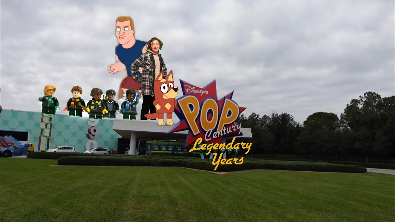 Disney’s pop century legendary years Gronk is here - YouTube