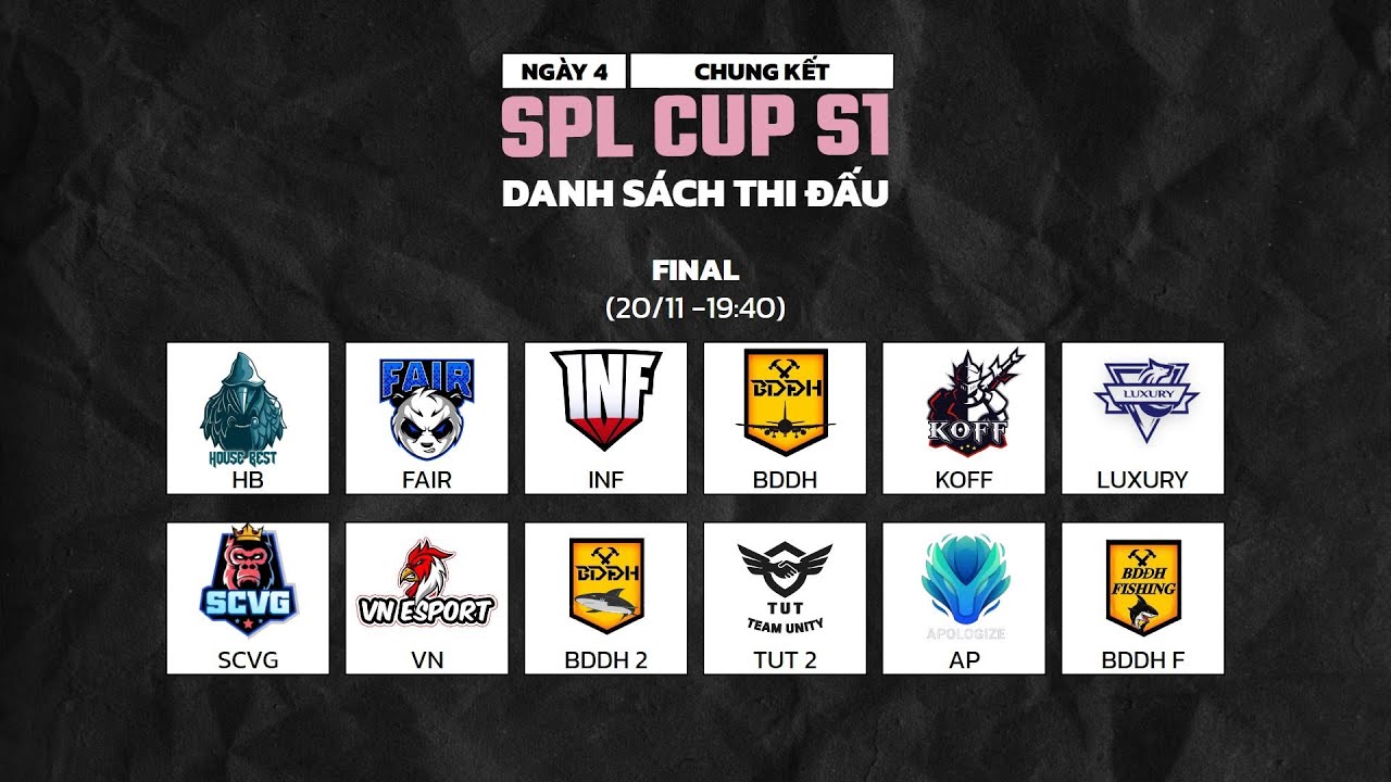 🔴 [SPL CUP S1] - TRỰC TIẾP NGÀY 4 CHUNG KẾT | BLV LEVIT - YouTube