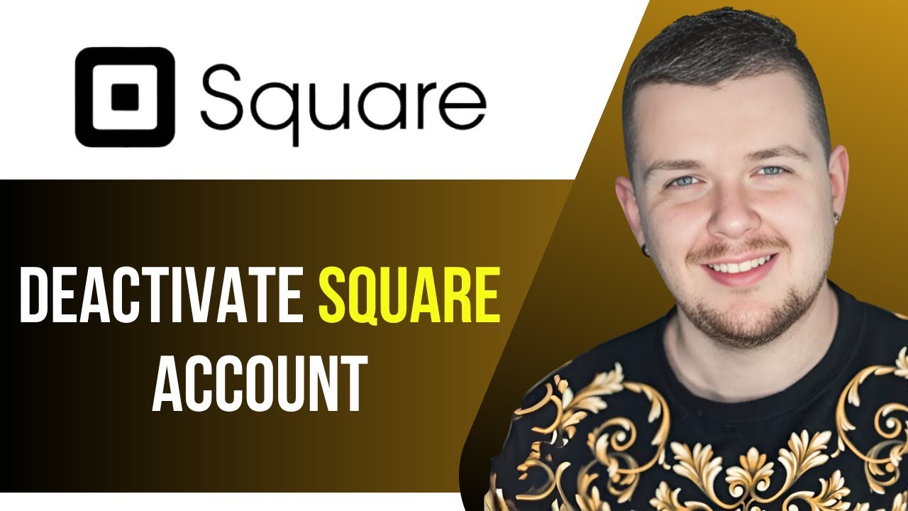 How to Deactivate Square Account - YouTube