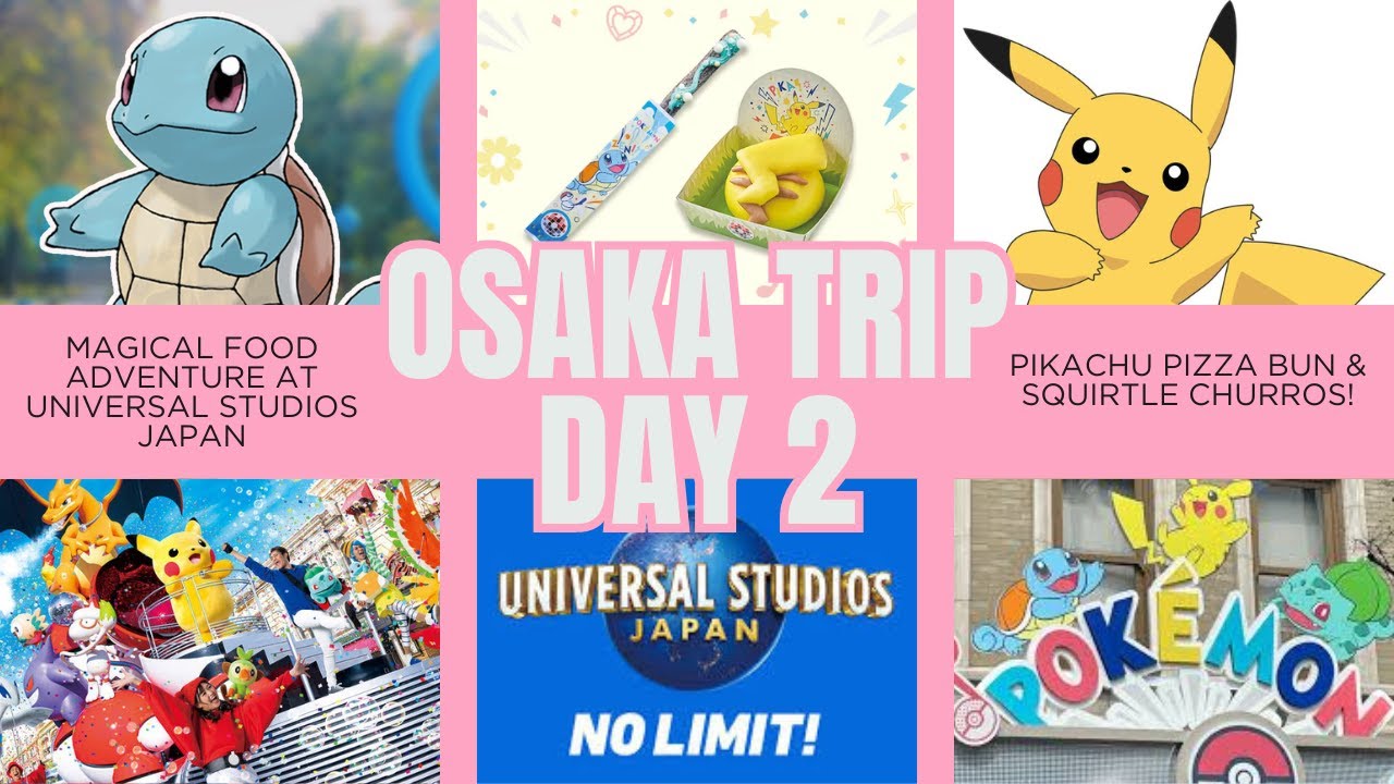 Magical Food Adventure at Universal Studios Japan: Pikachu Pizza Bun ...