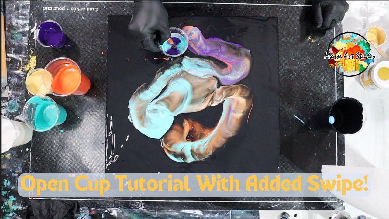 Tutorial on How To Do an Open Cup with added Swipe Bonus! Fun beginners ...