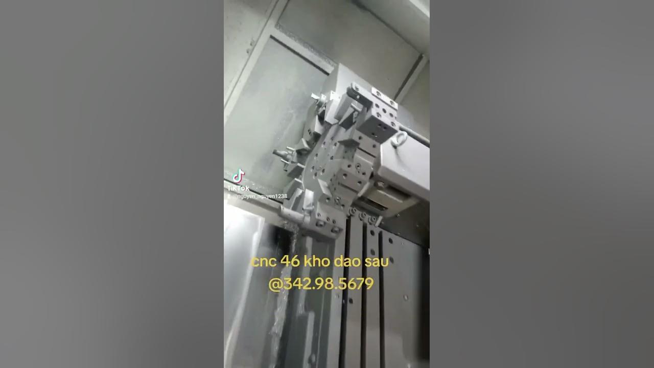 Máy tiện cnc 46 kho dao sau máy tiện asia cnc việt nam #maytiencnctrungquoc #giamaytienbaonhieu ...