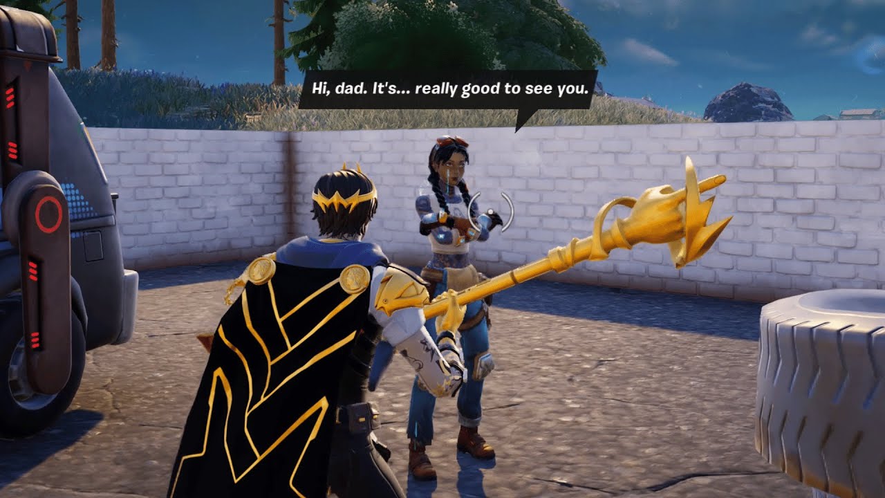 Midas Meets Family in Fortnite Chapter 5 - YouTube