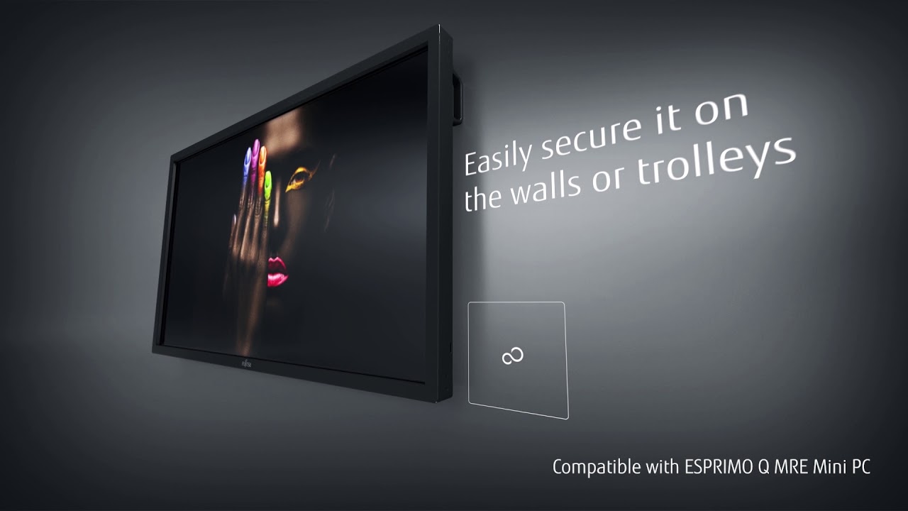 Fujitsu Display animation Fujitsu Display XL55 1 TOUCH - YouTube