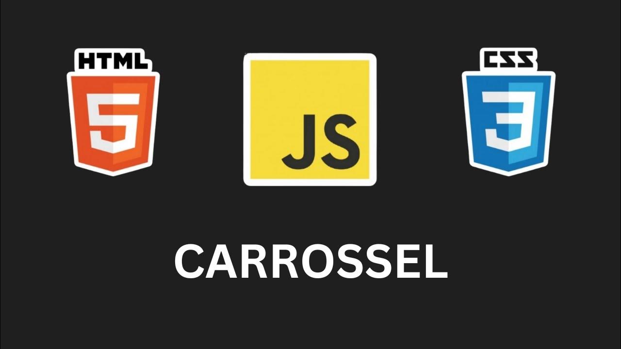 CSS e JS - Carrossel de Imagens (slider) - YouTube