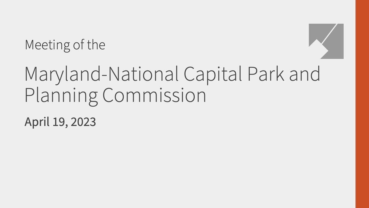 M-NCPPC Full Commission Live Stream: 4/19/23 - YouTube