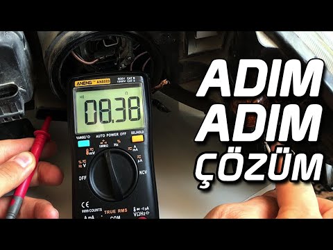 Megane 2 - Sağ Ön Sinyal Lambası Yanmıyor? Adım Adım Çözüm!