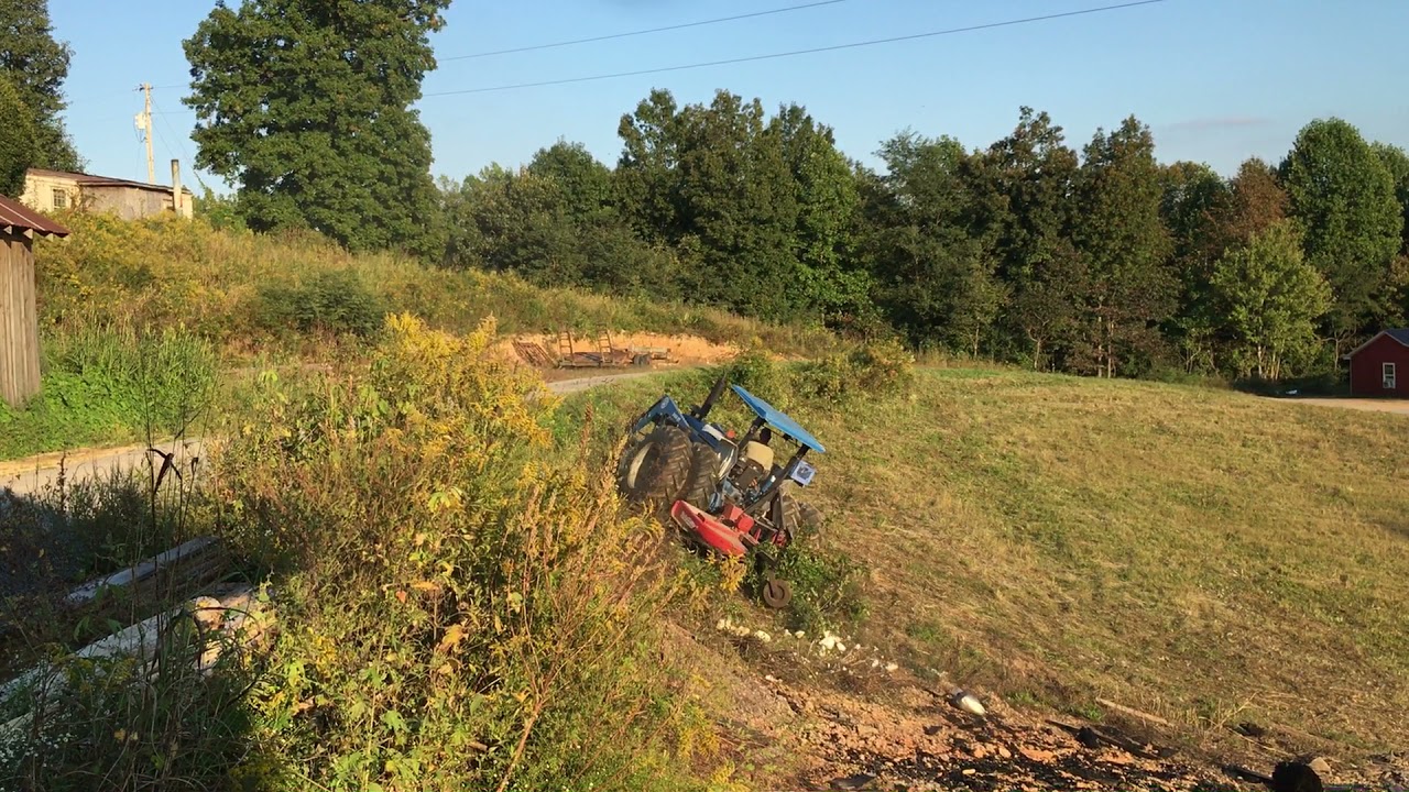 Extreme Bush hogging - YouTube