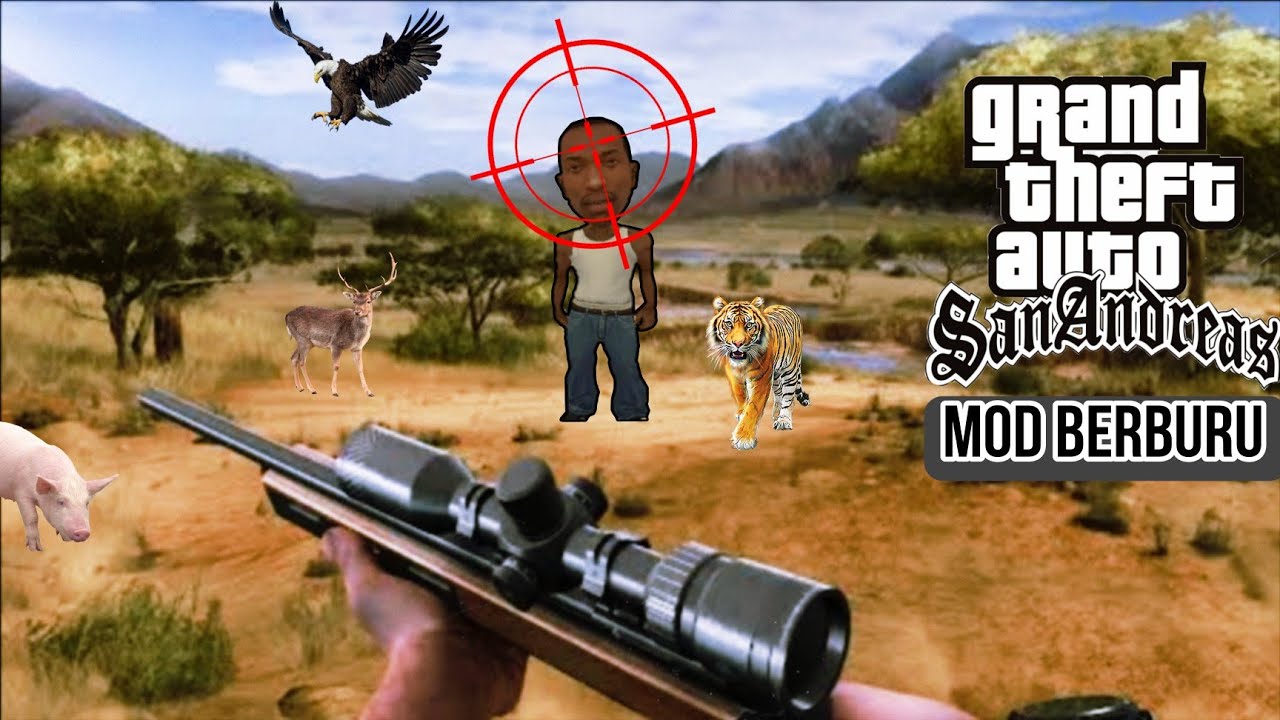 MOD Deer Hunter(BERBURU) GTA:SA[PC] - YouTube