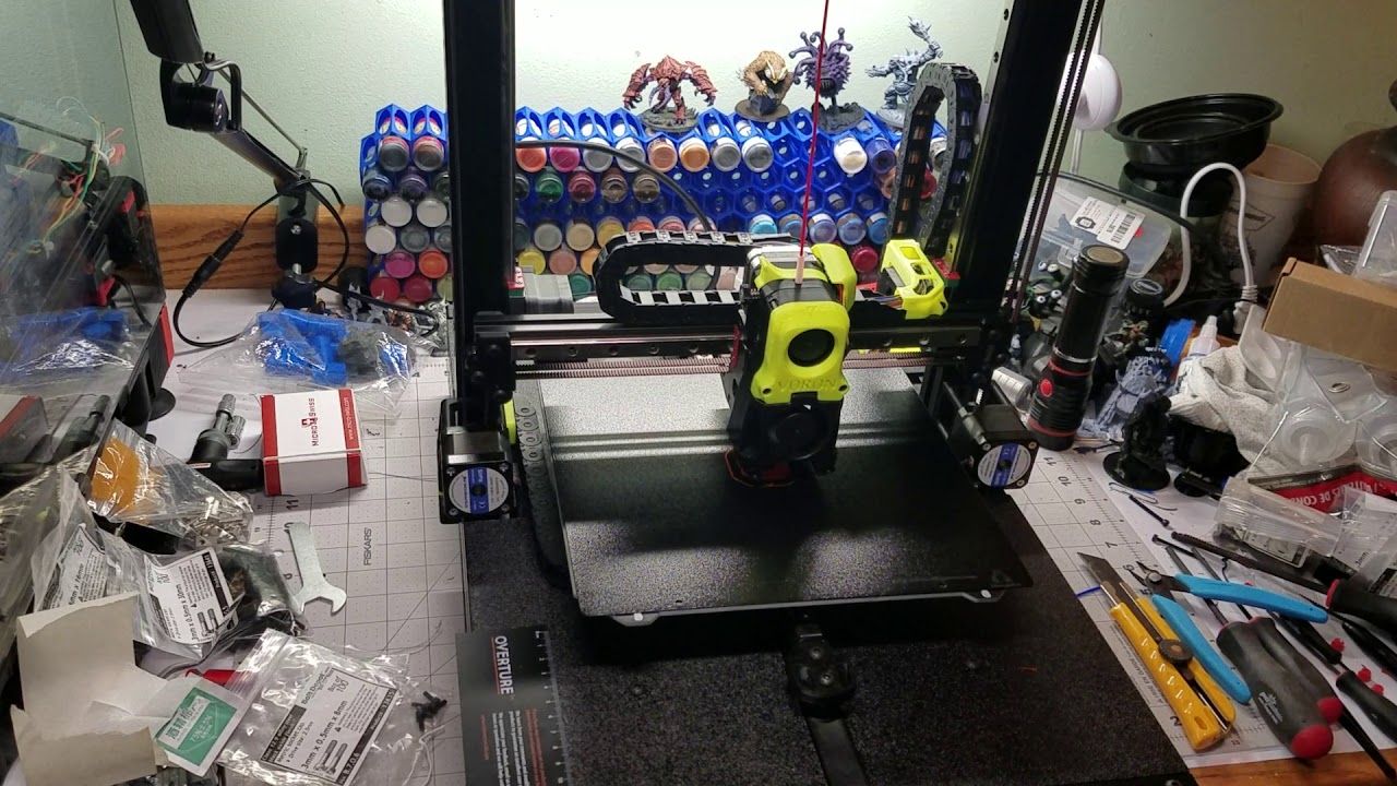 Voron Switchwire 1st print - YouTube