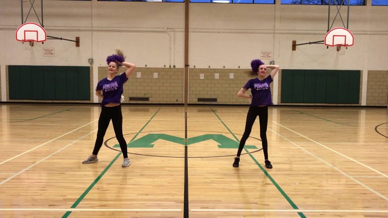 PC Pom Tryout Routine 2017 - YouTube