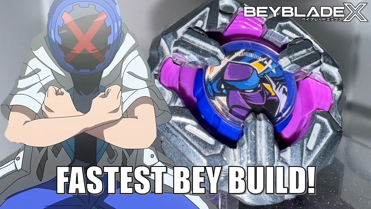 Go Ninja Go Ninja Go! Trying out the FASTEST Beyblade X Build Knife ...