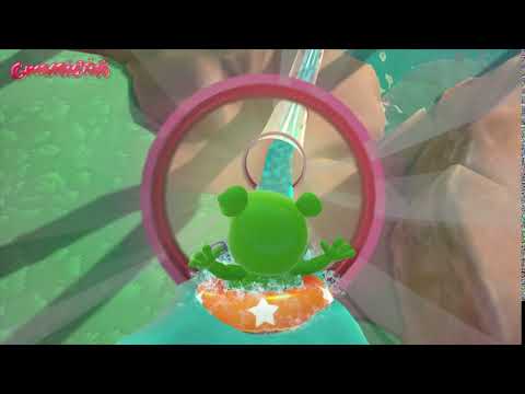 MEGAFAST MEGA FAST MEGA MEGA FAST Gummibär REQ VIDOE Water Slide Wacky Gummy Bear Song