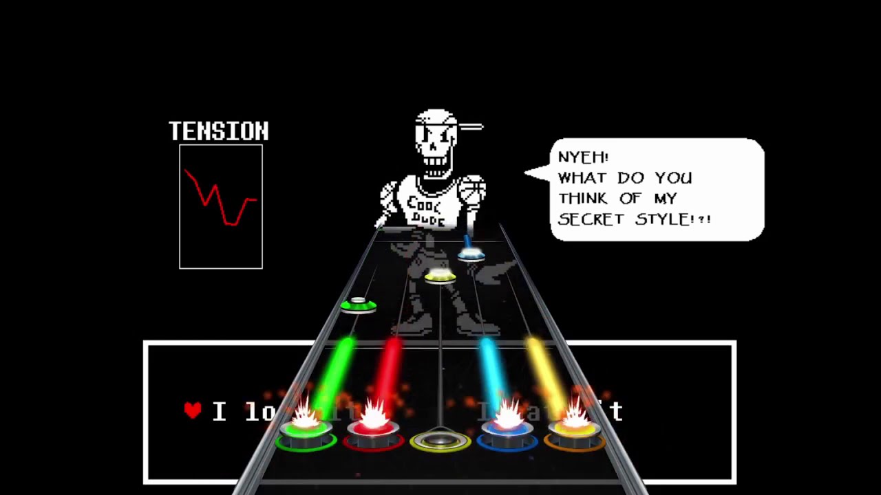 Undertale Ost 027 Dating Fight Clone Hero Chart Youtube